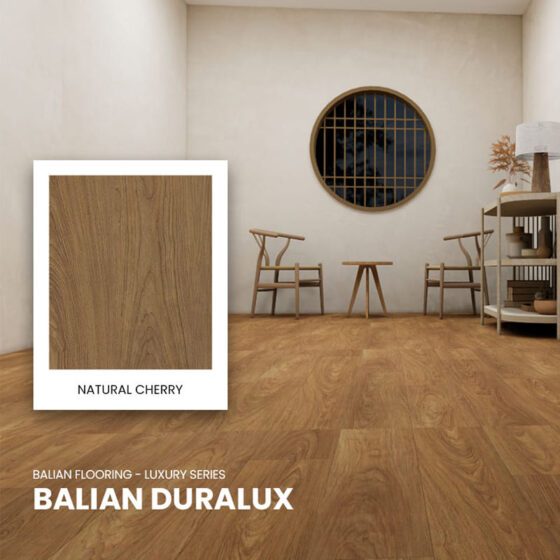 Lantai SPC Duralux | Texas Red Oak | Mega Kapuas Dinamik